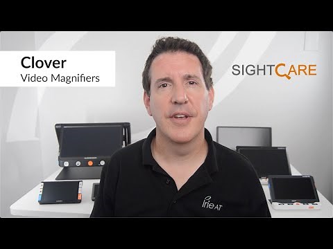 Clover Portable Video Magnifiers, from SightCare - See the entire line!