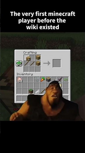 The very first minecraft player before the wiki existed