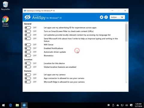 How to Use Ashampoo AntiSpy
