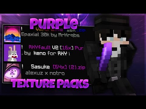 The BEST Purple Texture Packs For Bedwars! (1.8.9 PvP)