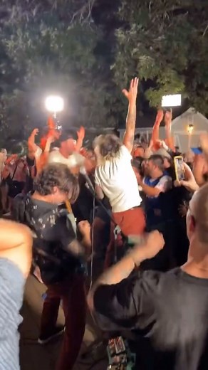 6.2K views · 46 reactions |  落: The popular rock band Taking Back Sunday, from Long Island, was back on the island this weekend to play a show — but not in an ordinary location. It was in somebody’s backyard in Lindenhurst. The private show, which was held on Sunday, was part of a music video that the band was filming in the area, GLI was told. After they finished shooting, TBS played a six-song set for about 80 people. : Costas Themistocleous | Greater Long Island | Facebook