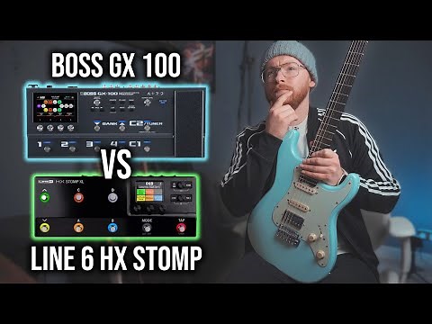 Line 6 HX Stomp vs. Boss GX100. A Practical Comparison With Tone Samples