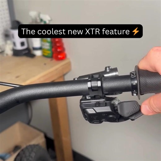 The new XTR Di2 shifter features fully adjustable, ergonomic paddles — designed to move with you, not against you. | Performance Bicycle | Facebook
