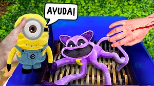 MAQUINA TRITURADORA VS PERSONAJES FAMOSOS | Palmita REACCIONA GOJZER #trending #español #Palmita | Palmita - Oficial