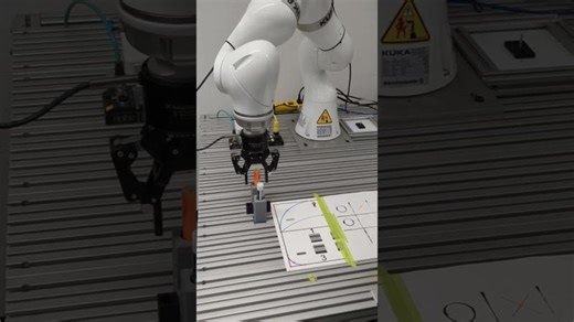 Autonomous Tic-Tac-Toe Robot using KUKA LBR iiwa | Robotics Automation Project | Gurshan Singh