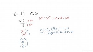 How to Convert a Decimal Into a Proper Fraction | Algebra | Study.com