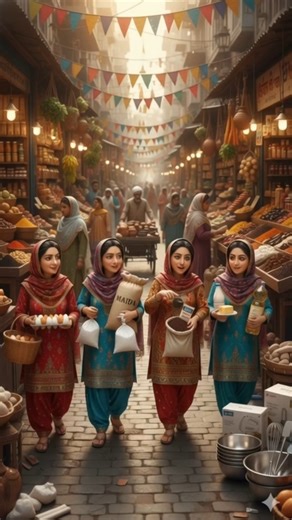 Desi Punjabi Women Making Chocolate Cake— Ultra Realistic 3D Tutorial | Village Style Chocolate Cake