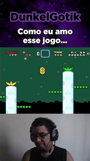 Eu AMO esse JOGO... #supermarioworld #snes #speedrun #fail