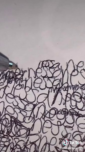 Drawing Inspired by Nessa Barrett's Name