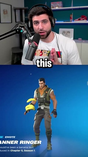 Free Fortnite Banana emote in Chapter 5 #fortnite #chapter5 #gaming | banana emote fortnite