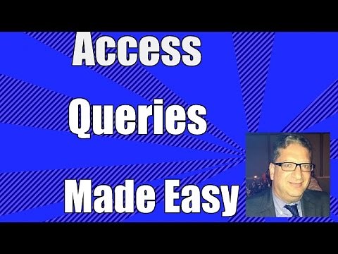 Access 2016 Queries - How to Create a Query in Microsoft Access 2007, 2010, 2013, 2016 Tutorial