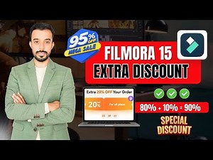 Filmora Discount Code | How to Get Filmora 15 Subscription for 90% Discount