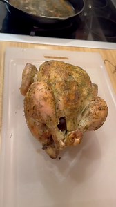 I’ve been roasting chickens for over 30 years and, to this day, if I want to be sure that it is completely cooked, I reach for a thermometer. I like taking the temperature in the meatiest part of the thigh, making sure that the probe is not touching bone.😋🍗#OptimisticKitchen #happyeating #makeyourkitchenyourhappyplace #poultry #kitchentip #chicken ￼￼ | Optimistic Kitchen
