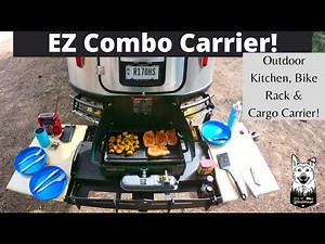 Outdoor Kitchen + Bike Rack + Cargo Carrier All-in-One! | Sneak Peak at EZ Rec Rack's Newest Gear