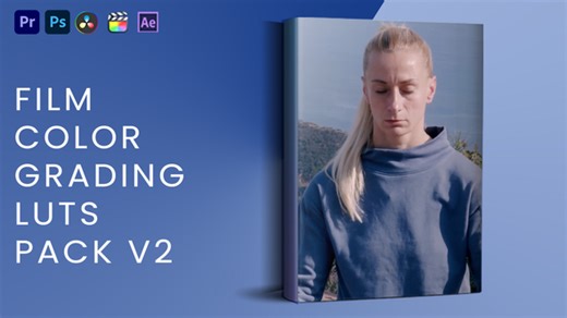 Film Color Grading LUTs Pack V2