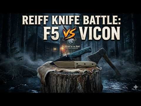 Knife Battle Reiff Vicon Vs Reiff F5 #survival #bushcraft 