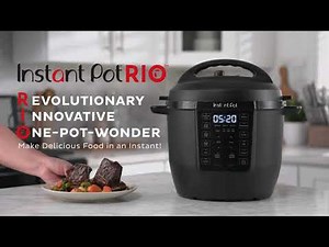 Instant Pot RIO 6QT Multicooker | Revolutionary, Innovative, One-pot-Wonder