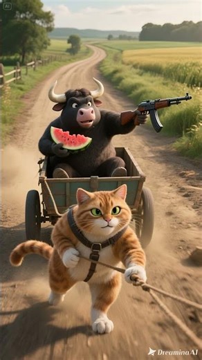 This Cat Called His Lion Friend For REVENGE... The Eagle's Response is BRUTAL 😱 #Karma #OrangeCat