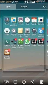 Tutorial membuat folder untuk LG G3 Stylus