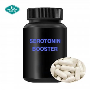 [Hot Item] 5-Htp Vitamins GABA L-Theanine L-Tryptophan Serotonin Capsule Supplement