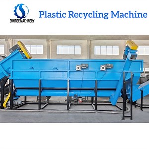 [Hot Item] Professional HDPE PP Pet ABS PC Bottle Flakes Film Bag Scrap Plastic Recycling Washing Machine