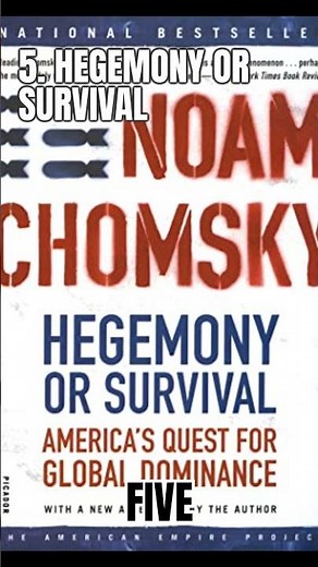 10 Noam Chomsky Recommended Books. #noamchomsky #booksuggestions