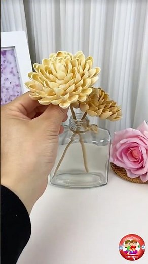 DIY Beautiful Pistachio Shell Flower | Easy Craft with Recycled Materials | creative Time #diy