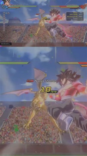 Goku (SSJ4) Guard break combos DBX2