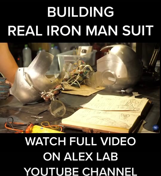 Construindo o Verdadeiro Traje do Homem de Ferro