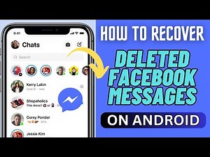 How To Recover Permanently Deleted Facebook Messages On Android | 2024 Updated Methods