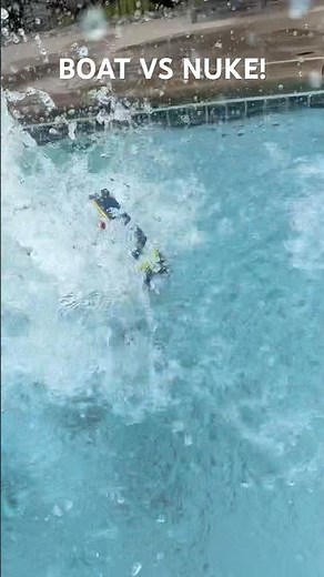 Can The Lego Boat Survive A Natural Disaster? Can The Lego Military Boat Survive A Nuclear Bomb?