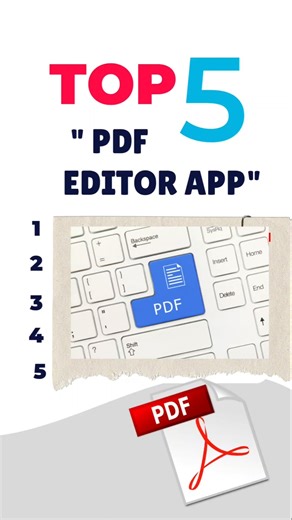 Top 5 Free PDF Editors 2025 🔥 | 100% Free PDF Editor | Edit PDF Files Easily