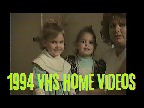 VHS Home Videos 1990s - 1994 Family