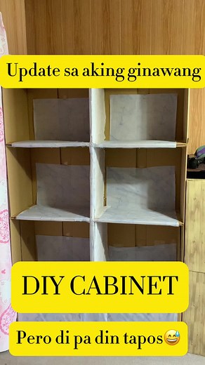 DIY Cardboard Cabinet Ideas for Clothes Organization