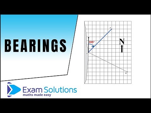 EVERYTHING you need to know about bearings |GCSE Maths Level 4-5| ExamSolutions
