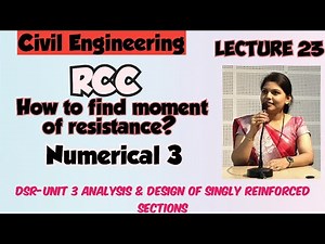 Numerical 3- How to find moment of resistance??