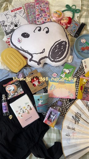 Exciting Gifts Haul Featuring Snoopy Merchandise