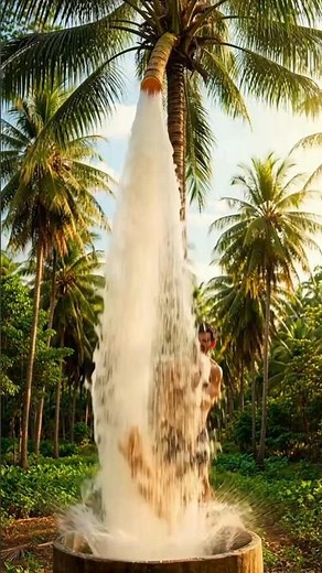 Coconut Tree Sap Harvesting Process | How Coconut Neera Is Collected & Made Into Jaggery