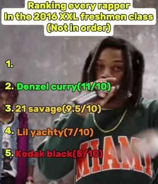 Ranking every rapper in the 2016 XXL freshmen class #rap #xxlfreshmen#hiphop #hiphopmusic