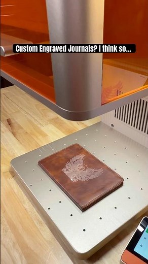 Engraving an Eagle on a Journal… Watch This (xTool F2 Ultra UV)