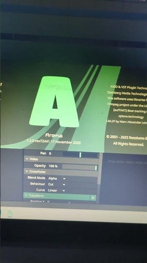 Resolume Arena 7 update