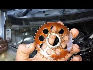 Toyota vitz 1300cc engine Timing.