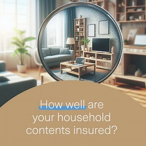 For optimal protection, it is important that the sum insured corresponds to the actual value of the contents. Check now. ✔️ | Zurich