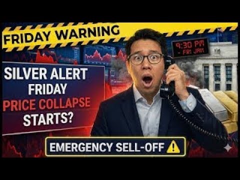 FRIDAY WARNING Silver Collapse Starts? $14B Gold & Silver DUMP Could Shock Prices Overnight