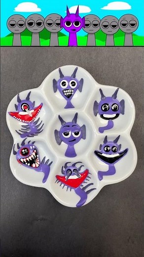 Incredibox sprunki Durple all phases#durple#incrediboxsprunki#satisfying