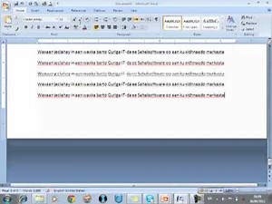 Microsoft Word 2007 Lesson 20 Print, Quik Print And Print preview