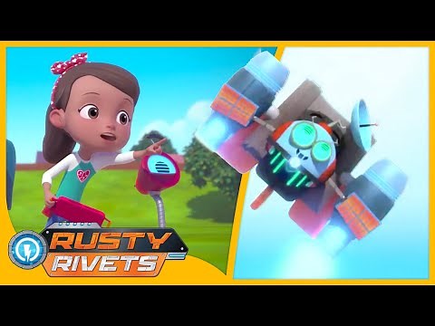 Rusty Meets a Bit from Space and MORE | Rusty Rivets Episodes | Cartoons for Kids