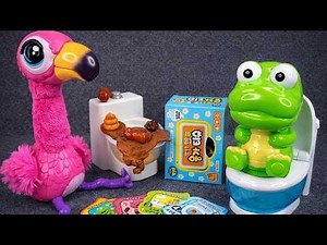 15 Minutes Ultimate Flamingo & Crocodile Playset, Satisfying Unboxing Leapfrog Toys Collection