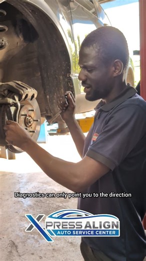 MYTH: A diagnostic scan will fix the problem. FACT: A scan doesn’t solve the issue — it only tells us what’s happening. ✔️ Real solutions come from proper inspection, expert guidance, and the right treatment or repair. Think of a scan as the first step, not the final answer. Always trust trained professionals to interpret the results and guide your next move. 💡🔧 | Xpress Align