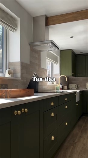 167K views · 831 reactions | A kitchen cupboard makeover that makes you go ‘ohh la la’   Greencroft  @overatrhiannas | Rust-Oleum UK | Facebook